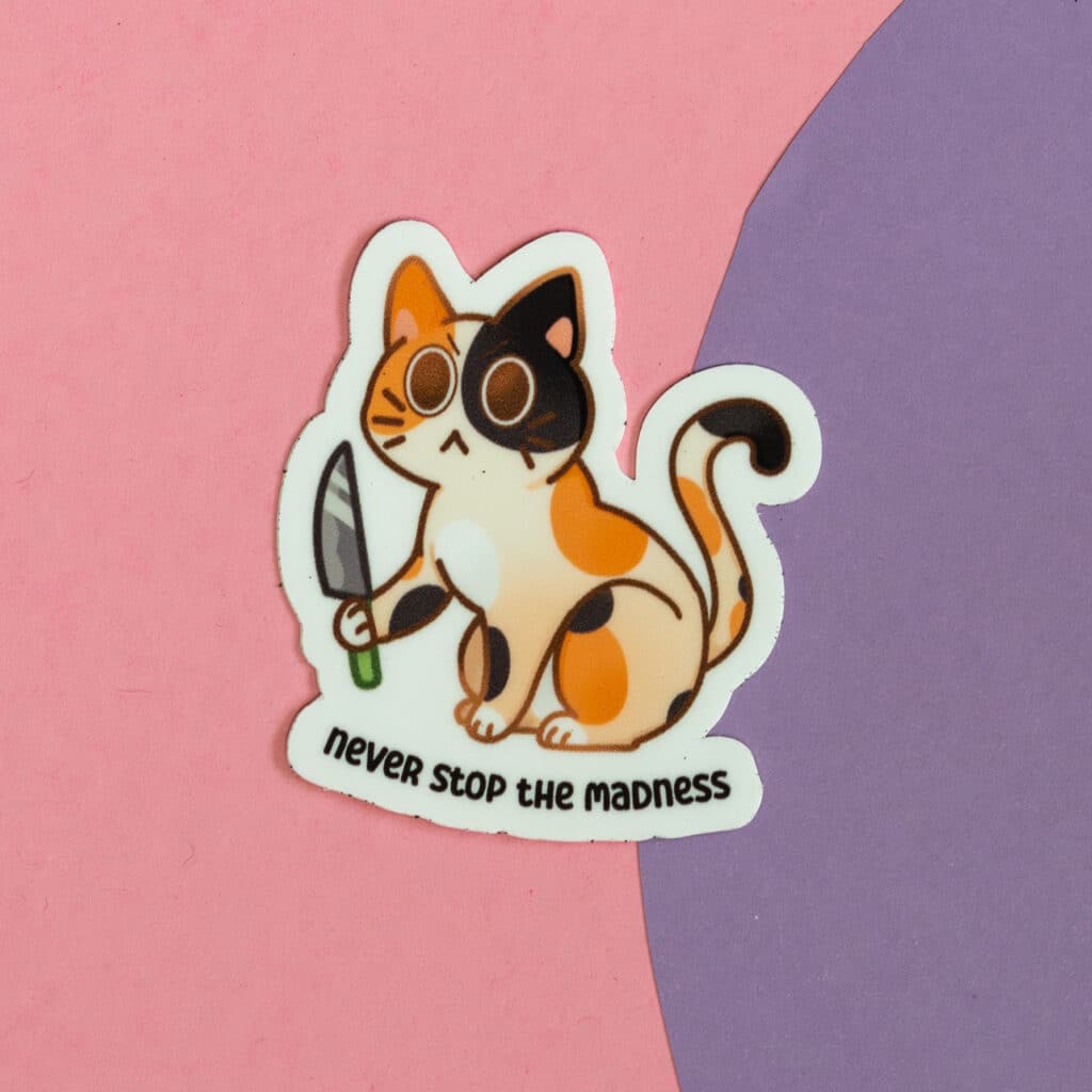 Kaikki on hyvin -tarra | - Shinie Creations